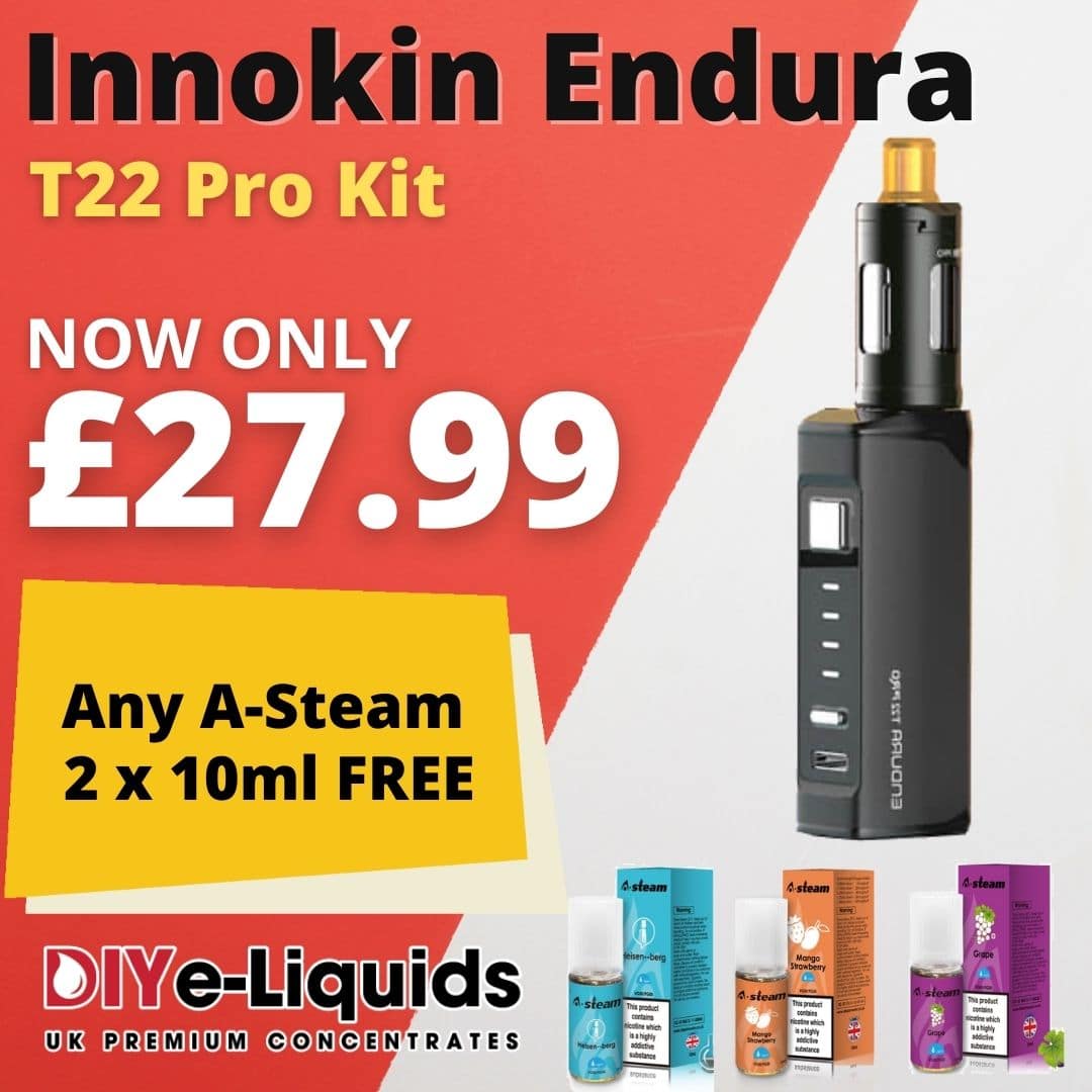 Innokin Endura T22 Pro Kit - DIY E Liquids