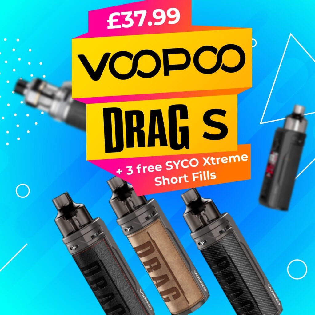 Voopoo Drag S PNP-X Kit + 3 FREE SYCO e-Liquids - DIY e-Liquids